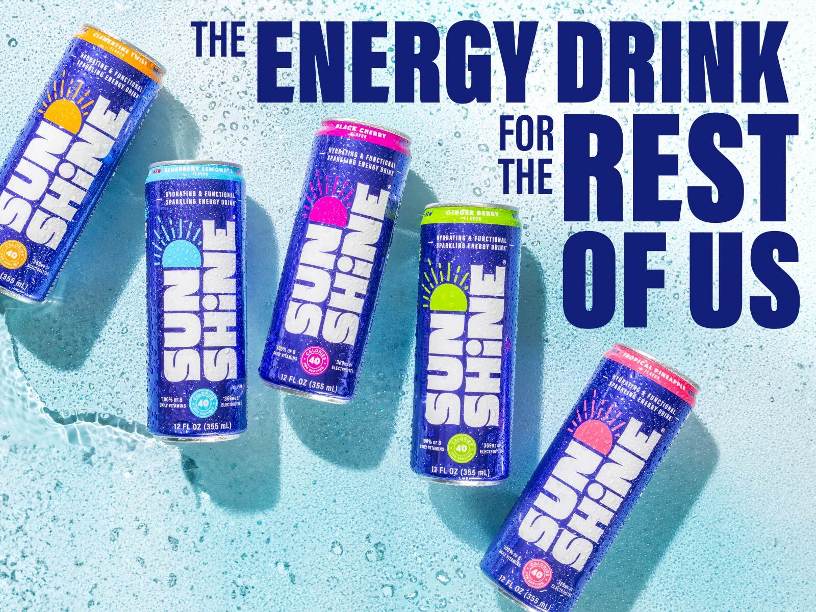 Sparkling Energy Drinks – Sunshine Beverages, LLC