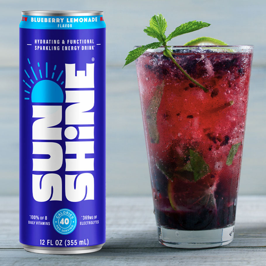 Blueberry Lemonade 12-Pack – Sunshine Beverages, LLC