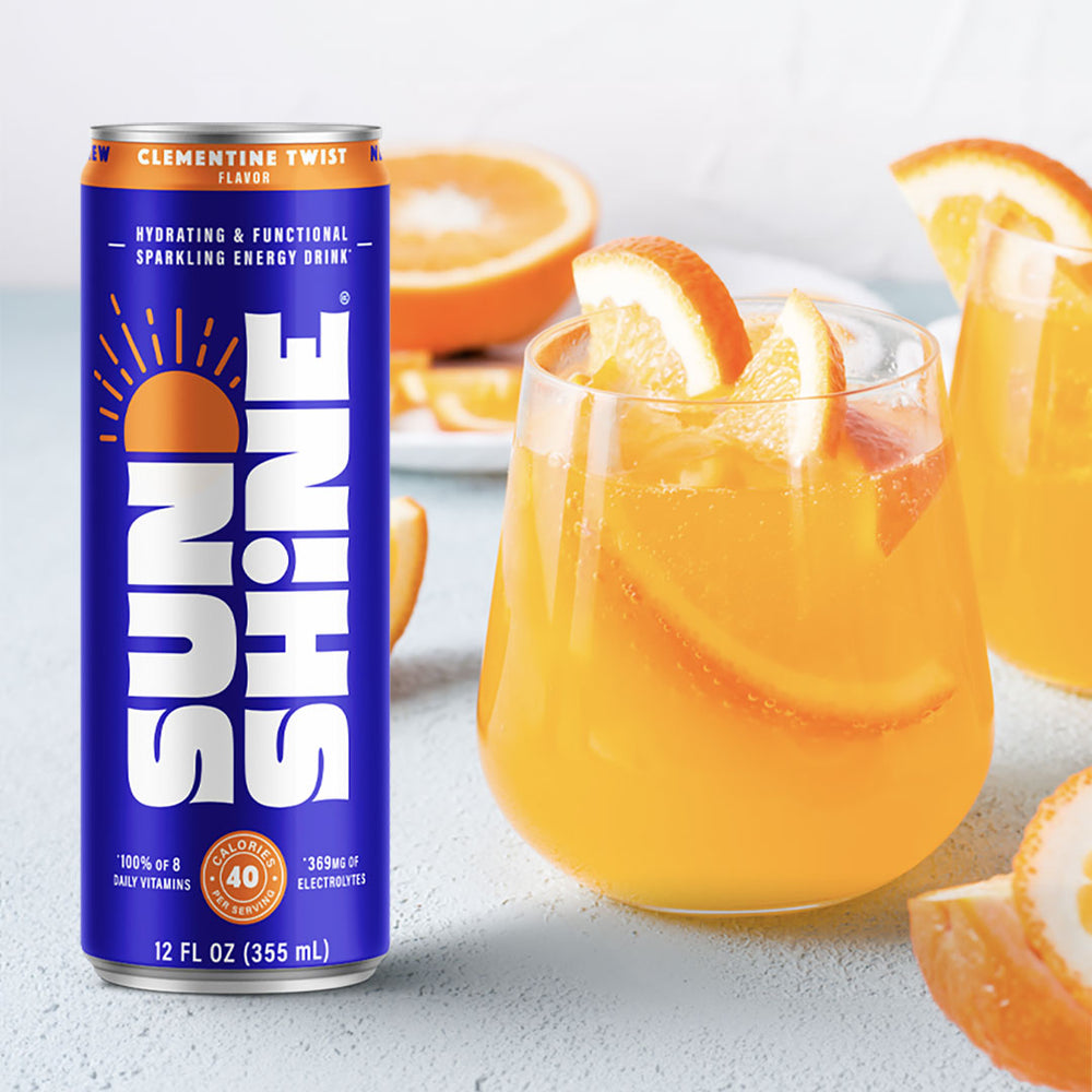Sunshine Energy Beverages | Vitamins, Electrolytes & 70mg of Caffeine ...
