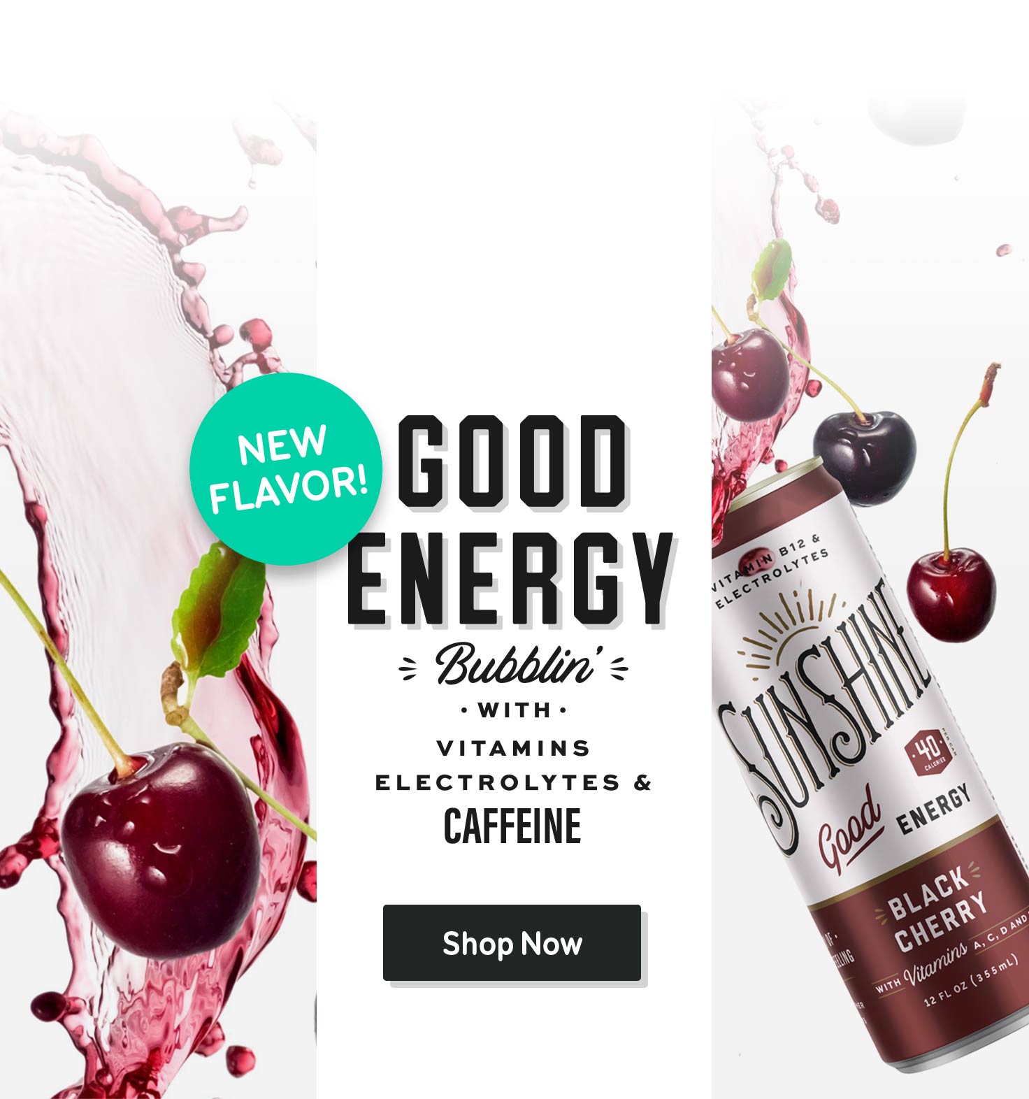 Sunshine Energy Beverages | Vitamins, Electrolytes & Natural Caffeine ...