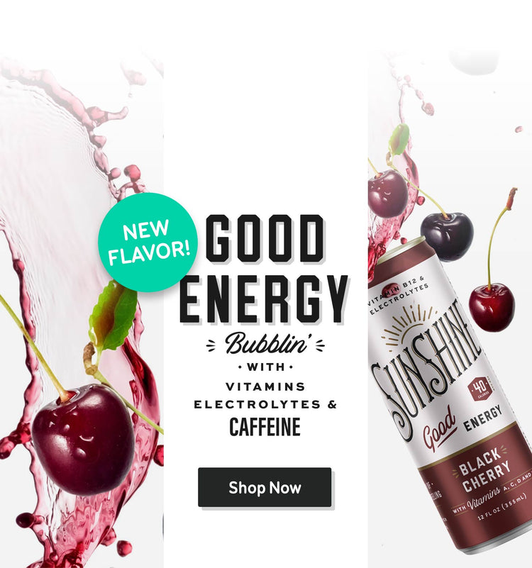 Sunshine Energy Beverages | Vitamins, Electrolytes & Natural Caffeine ...
