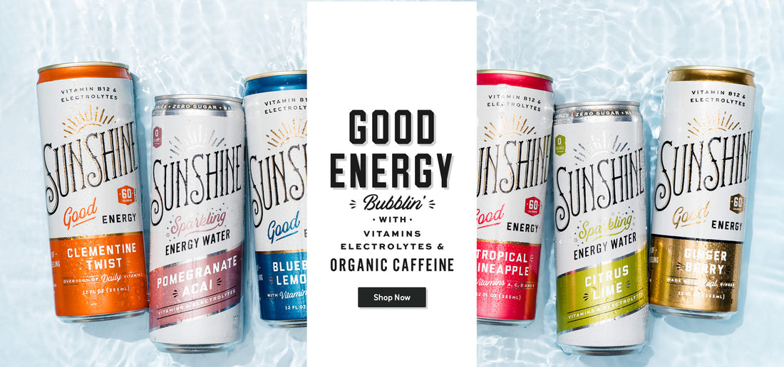 Sunshine Energy Beverages | Vitamins, Electrolytes & Natural Caffeine ...