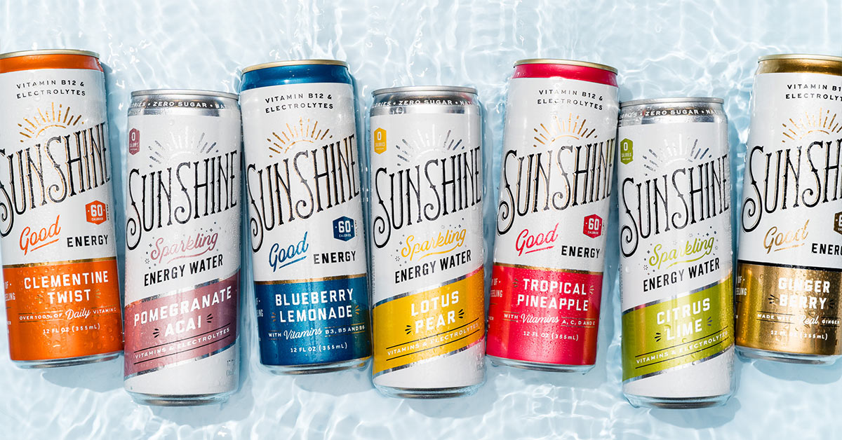 Sunshine Energy Beverages | Vitamins, Electrolytes & Natural Caffeine ...
